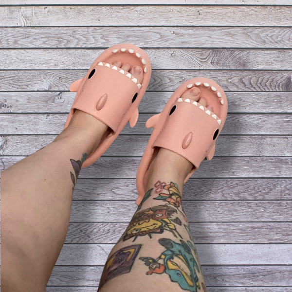 SNUG SHARKS - The Best Shark Slides Made for Comfort & Style